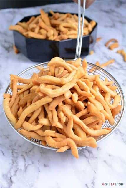 African Chin Chin Recipe - chef Lola's Kitchen