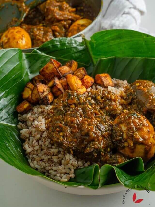 Ayamase Stew (Ofada Stew) - Chef Lola's Kitchen