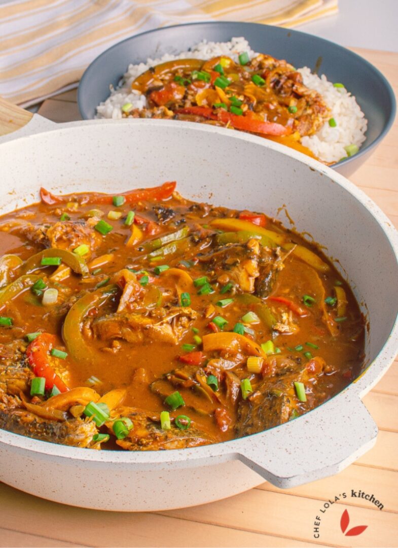 Curry Fish (video) - Chef Lola's Kitchen