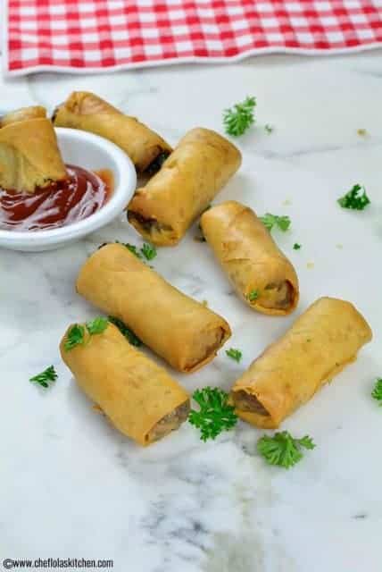 Crispy Spring Rolls | Chef Lola's Kitchen