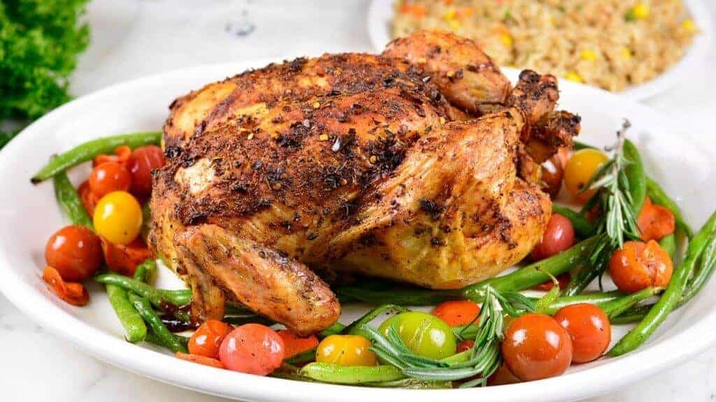 Easy Dry Rub Roast Chicken - Chef Lola's Kitchen