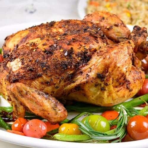 Easy Dry Rub Roast Chicken - Chef Lola's Kitchen