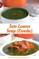 Ewedu - Jute Leaves Soup - Chef Lola's Kitchen