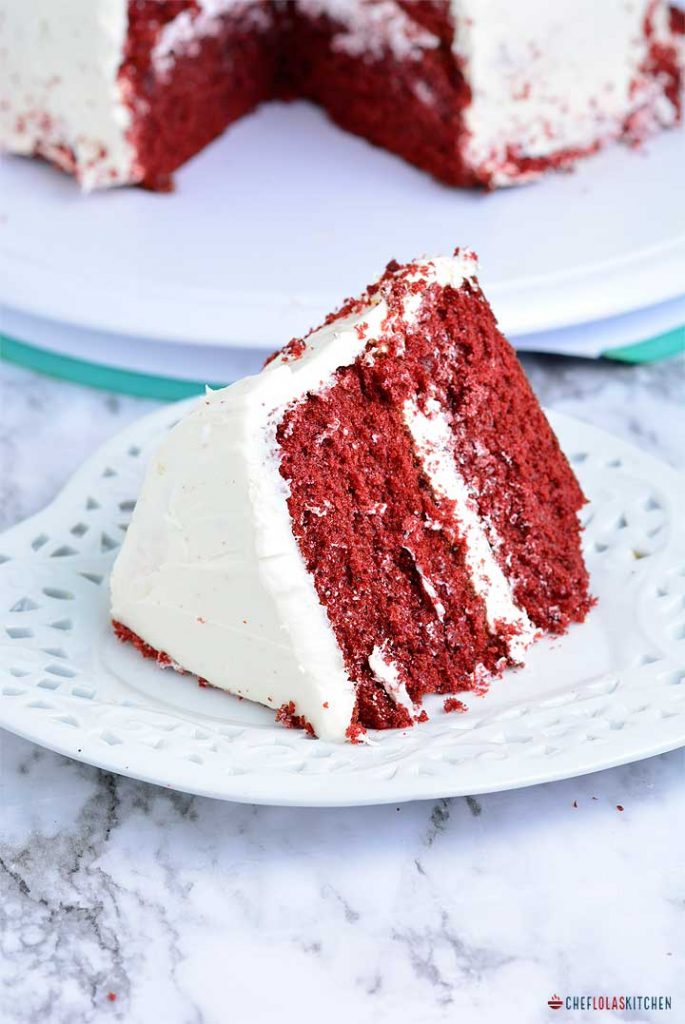 Red Velvet Cake From Scratch - Chef Lola's Kitchen