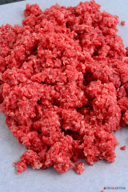 How to make Ground beef using the Food processor