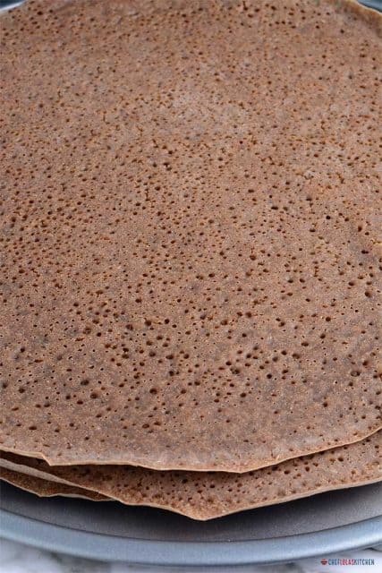 INJERA—100% Gluten Free Teff Injera Recipe - Chef Lola's Kitchen