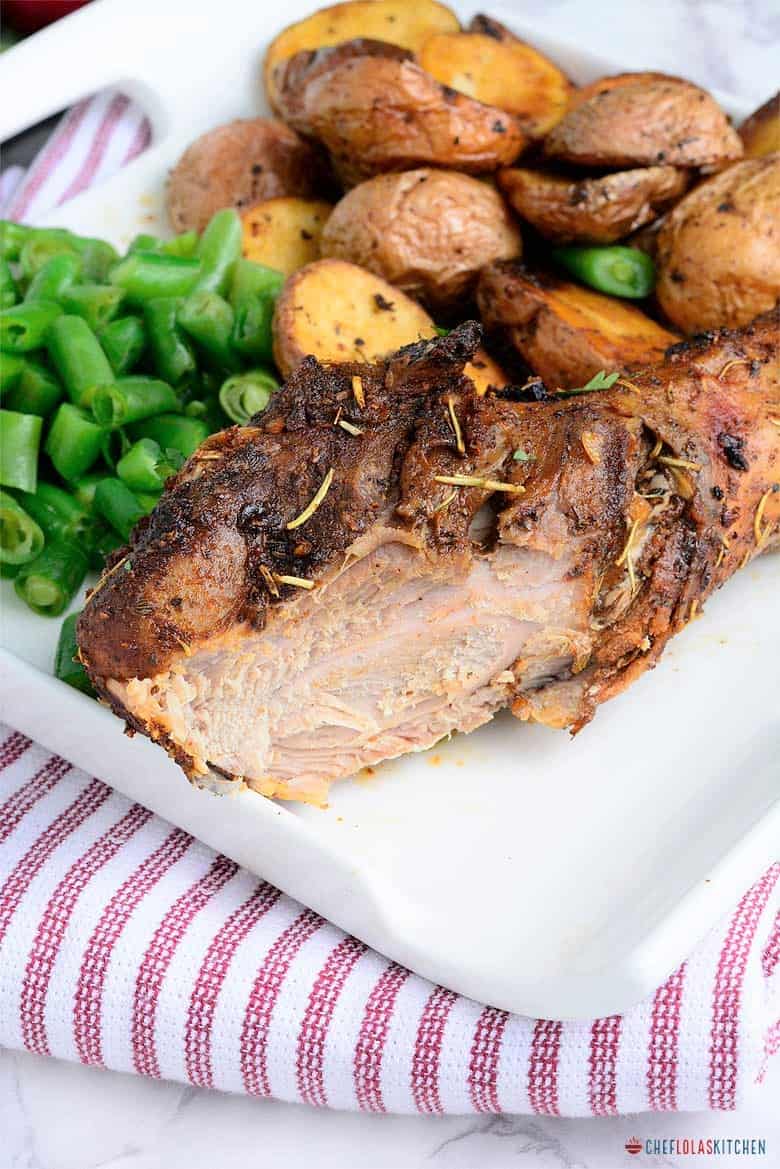 OVEN-ROASTED TURKEY LEGS RECIPE - Chef Lola's Kitchen