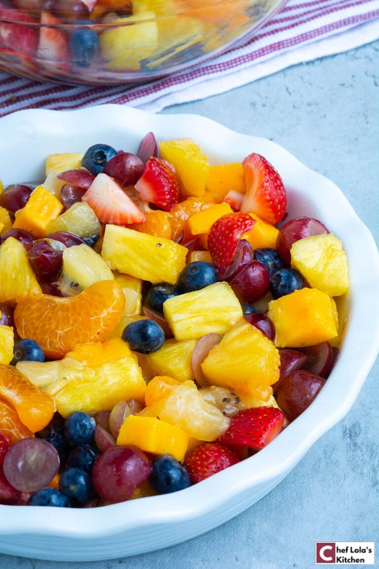 How To Make Amazing Fruit Salad - Chef Lola's Kitchen