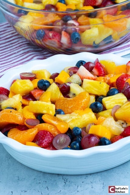 How To Make Amazing Fruit Salad - Chef Lola's Kitchen