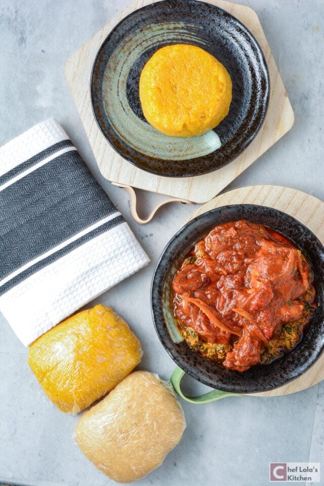 Eba - Nigerian Food - Chef Lola's Kitchen