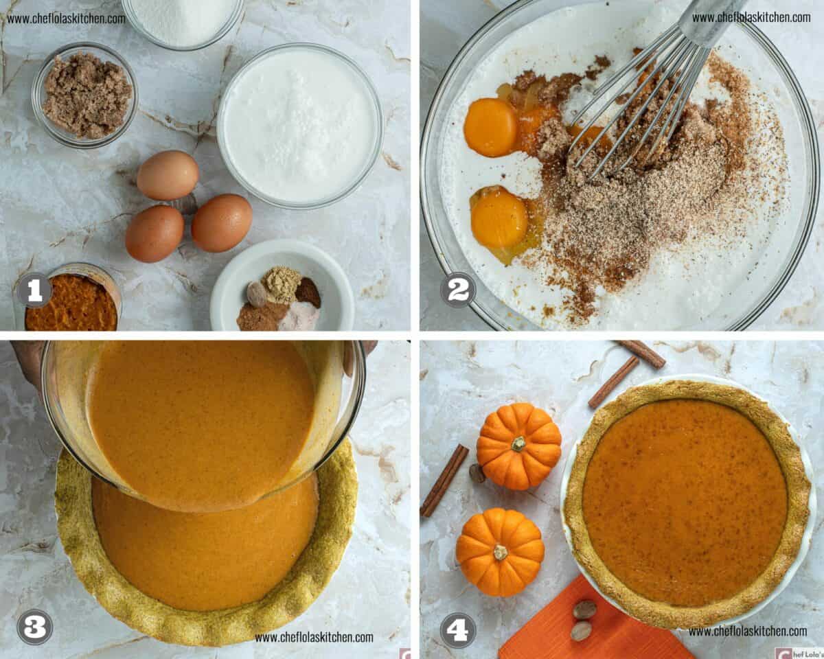 Indulgent Homemade Pumpkin Pie - Chef Lola's Kitchen