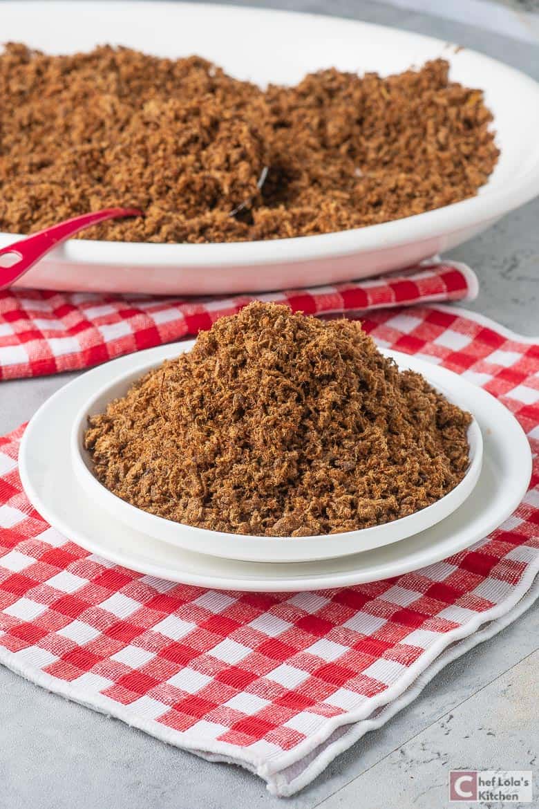 Meat Floss (Beef Floss) - Chef Lola's Kitchen