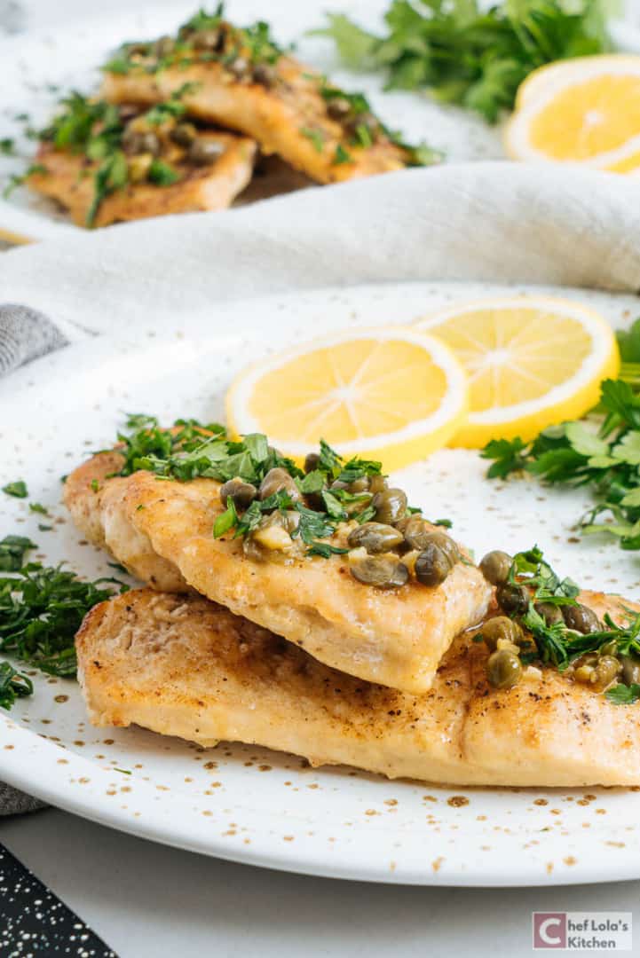 Easy Chicken Piccata Recipe | Chef Lola's Kitchen