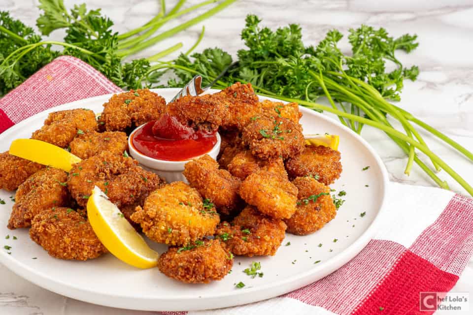 Crispy Fried Shrimp - Chef Lola's Kitchen