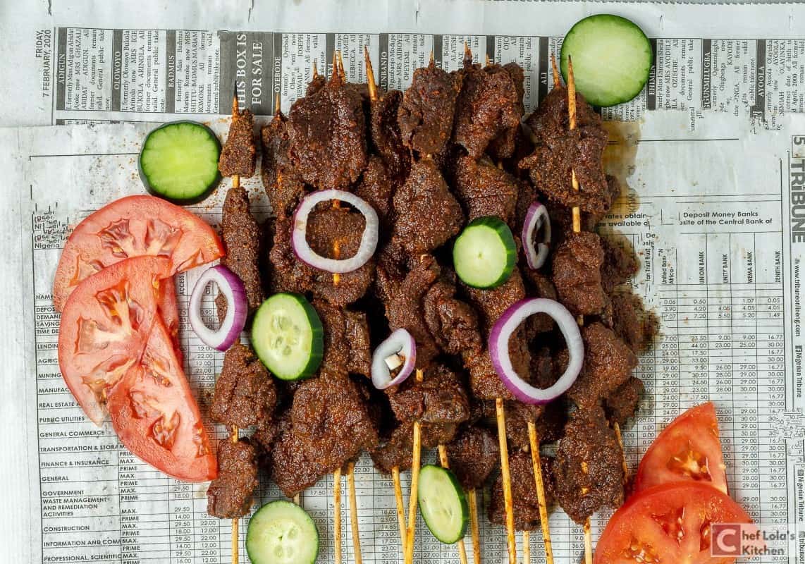 Nigerian Beef Suya - Chef Lola's Kitchen