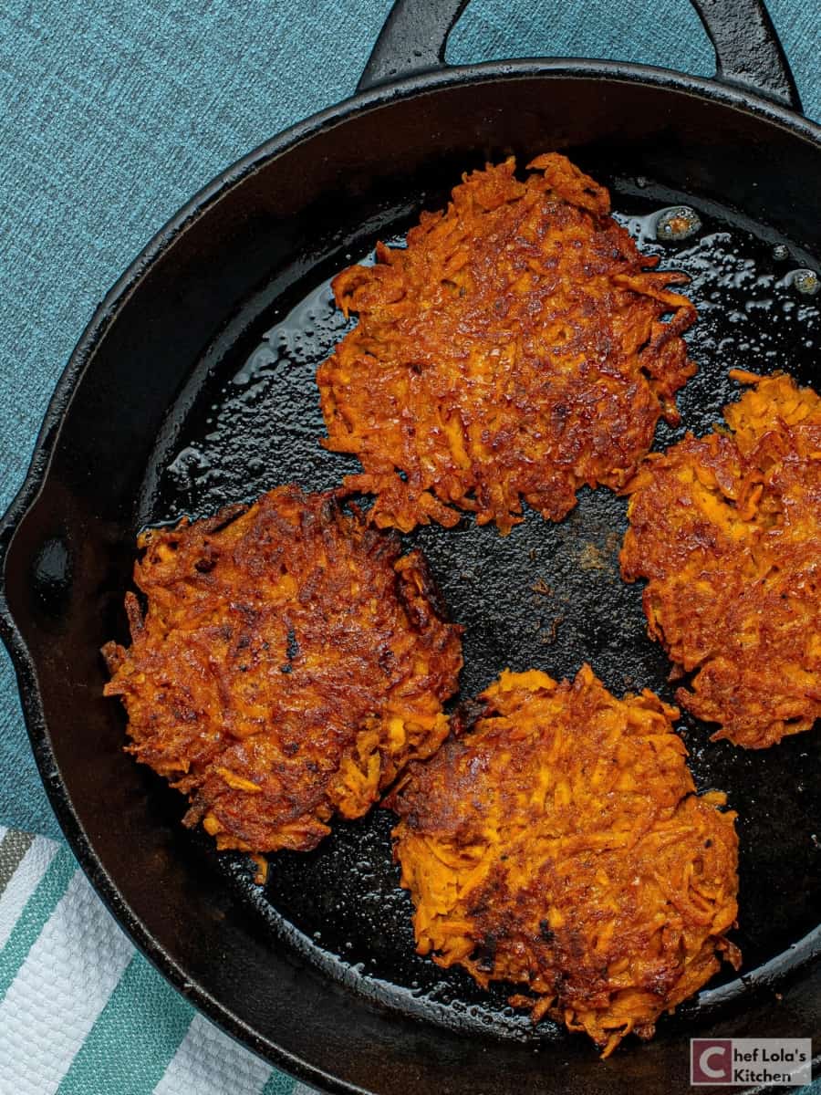 Sweet Potato Hash Browns {Just Plain Delicious} - Chef Lola's Kitchen