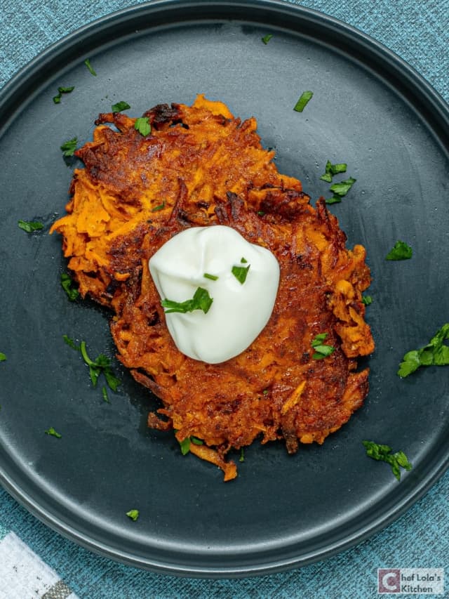 Sweet Potato Hash Browns {Just Plain Delicious} - Chef Lola's Kitchen