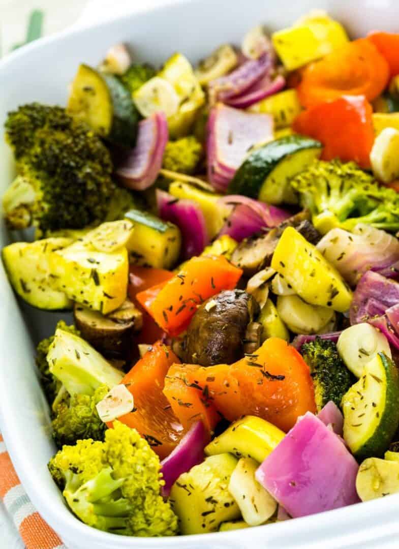 Healthy Roasted Vegetables - Chef Lola's Kitchen