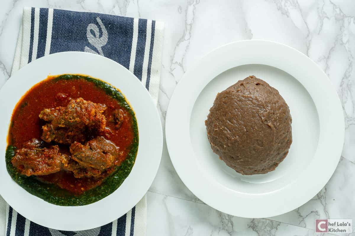 Amala - Nigerian Food - Chef Lola's Kitchen