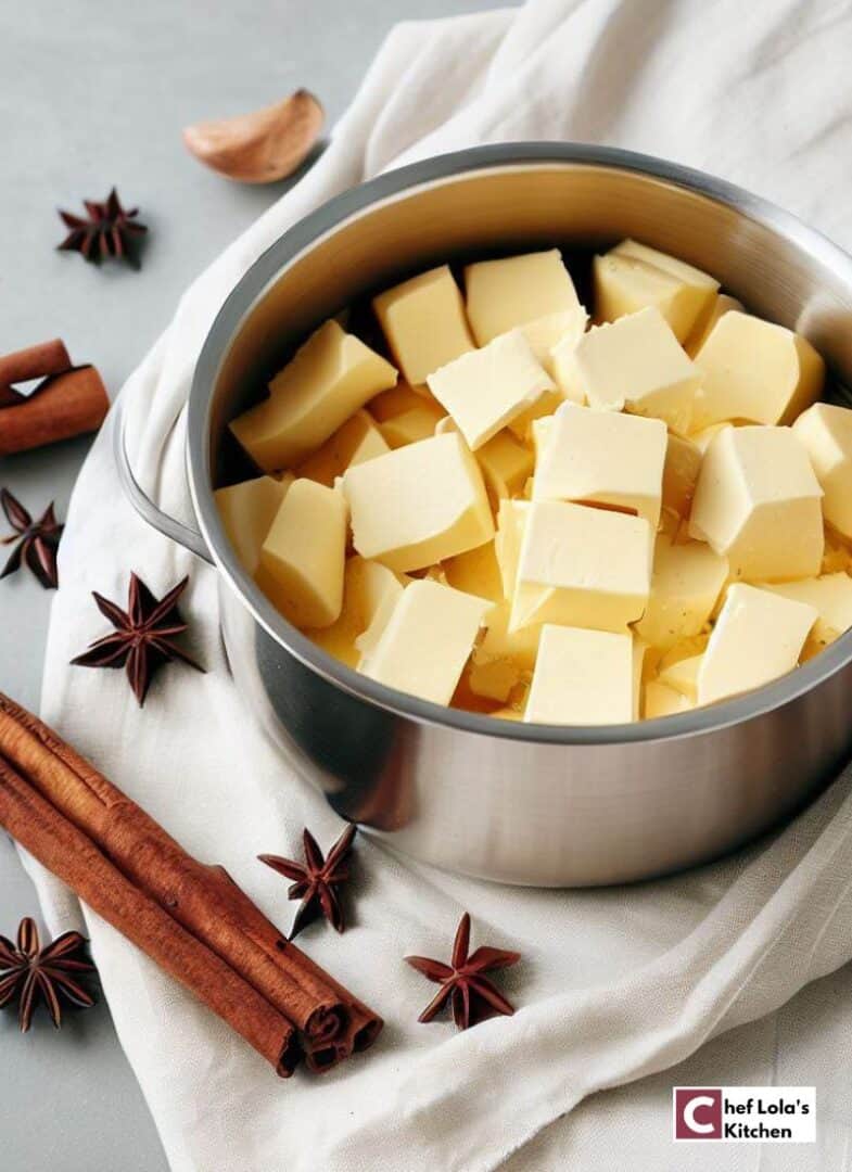 Niter Kibbeh Ethiopian Spiced Clarified Butter - Chef Lola's Kitchen