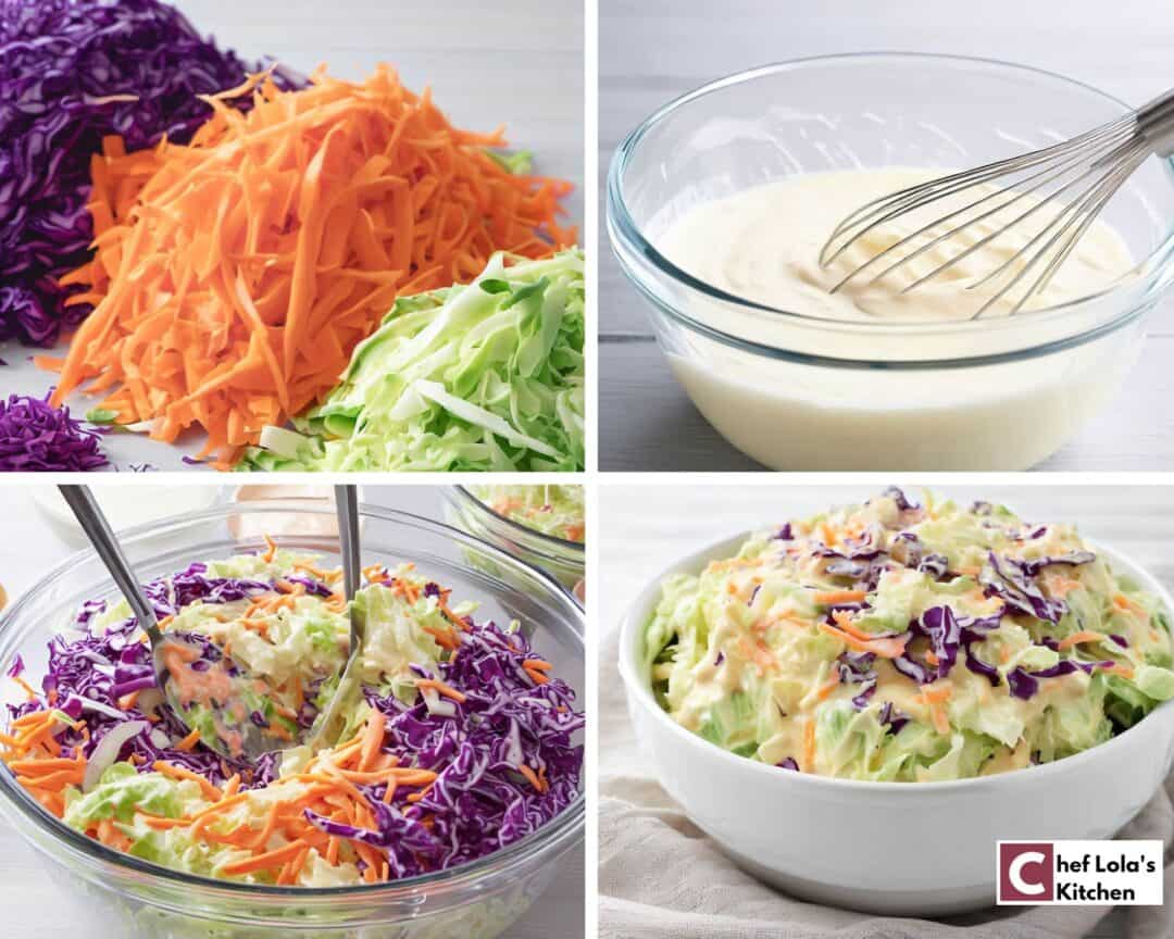 Easy Homemade Coleslaw Recipe - Chef Lola's Kitchen
