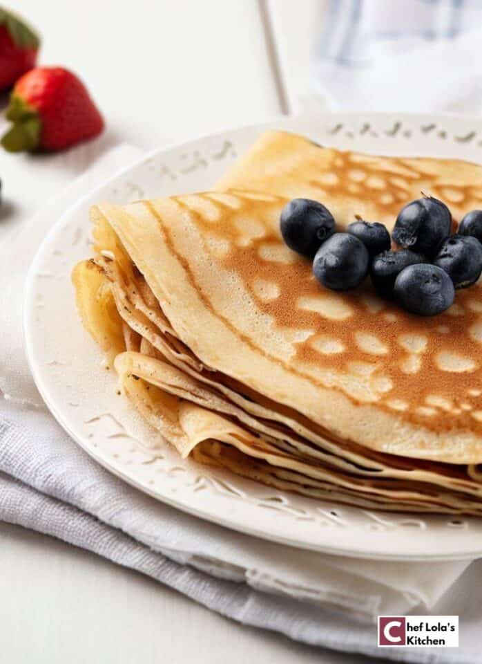Sweet and savory crepes recipe - chef Lola's Kitchen