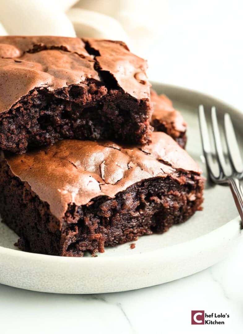 Easy Homemade Fudgy Brownies - Chef Lola's Kitchen