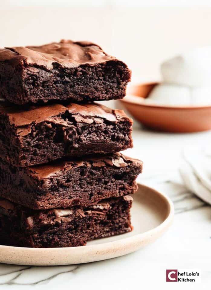 Easy Homemade Fudgy Brownies - Chef Lola's Kitchen