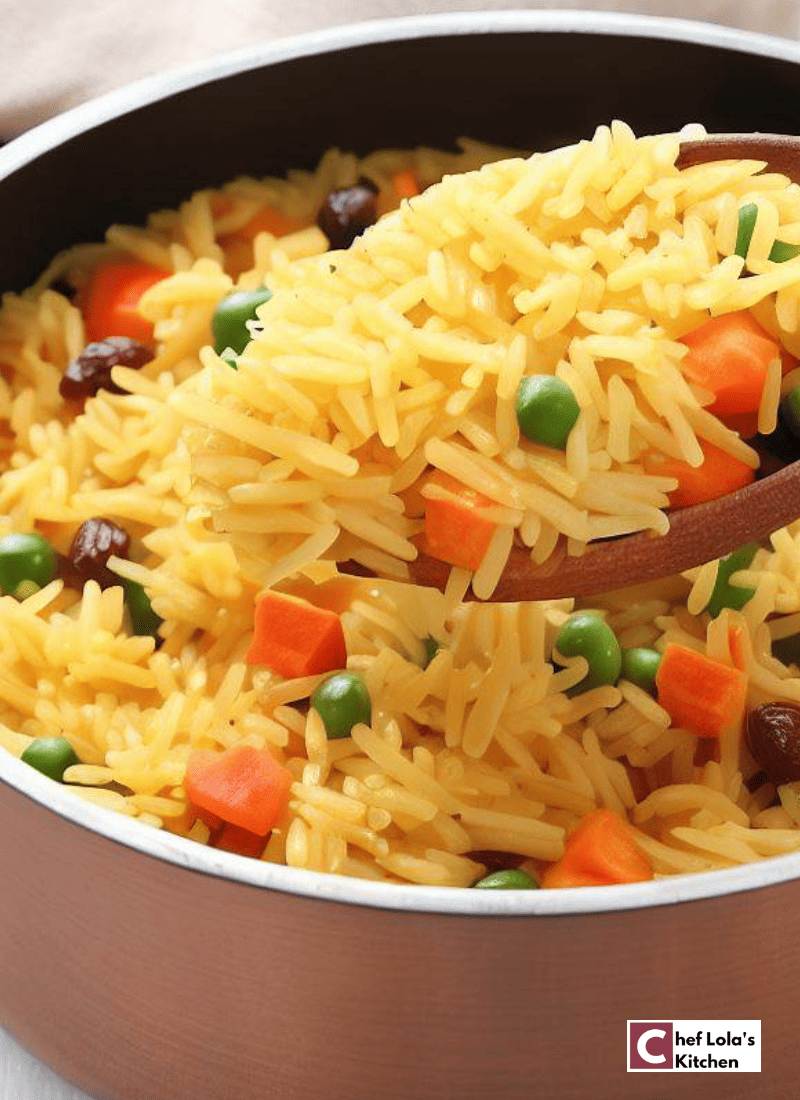 Rice Pilaf Recipe - Homemade and Easy - Chef Lola's Kitchen