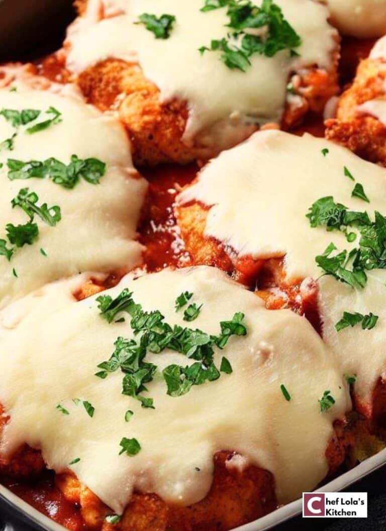 Crispy Chicken Parmesan Recipe - Chef Lola's Kitchen