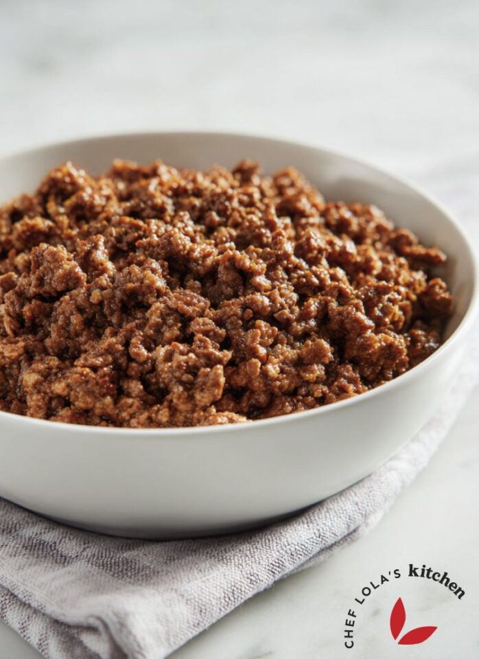 How to Brown Ground Beef Perfectly - Chef Lola's Kitchen