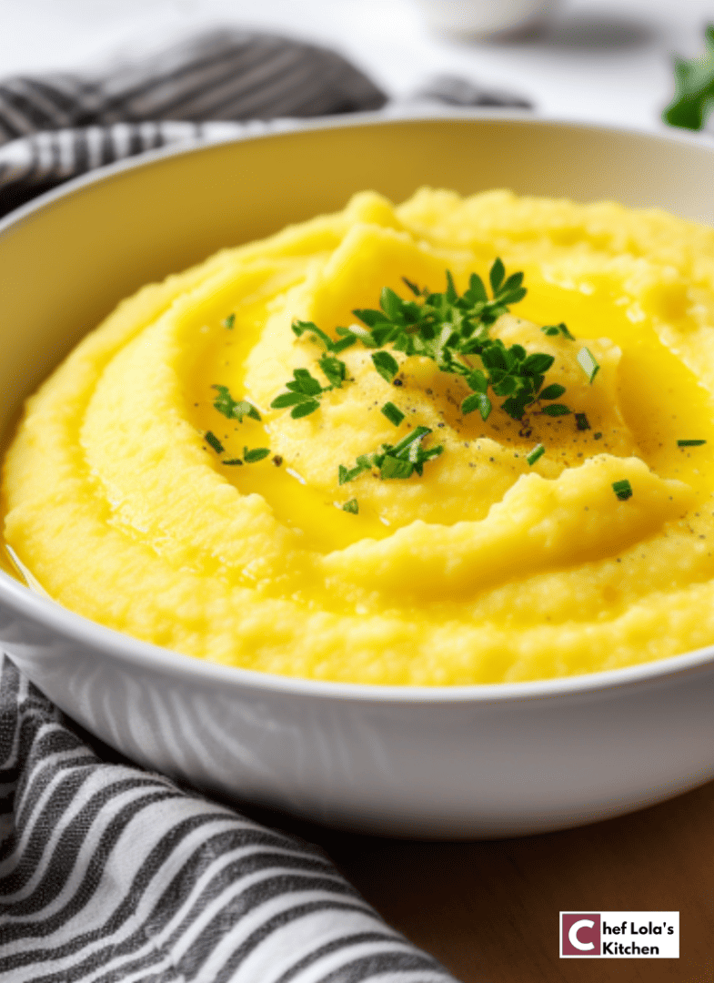 Simple and Creamy Polenta Recipe - Chef Lola's Kitchen