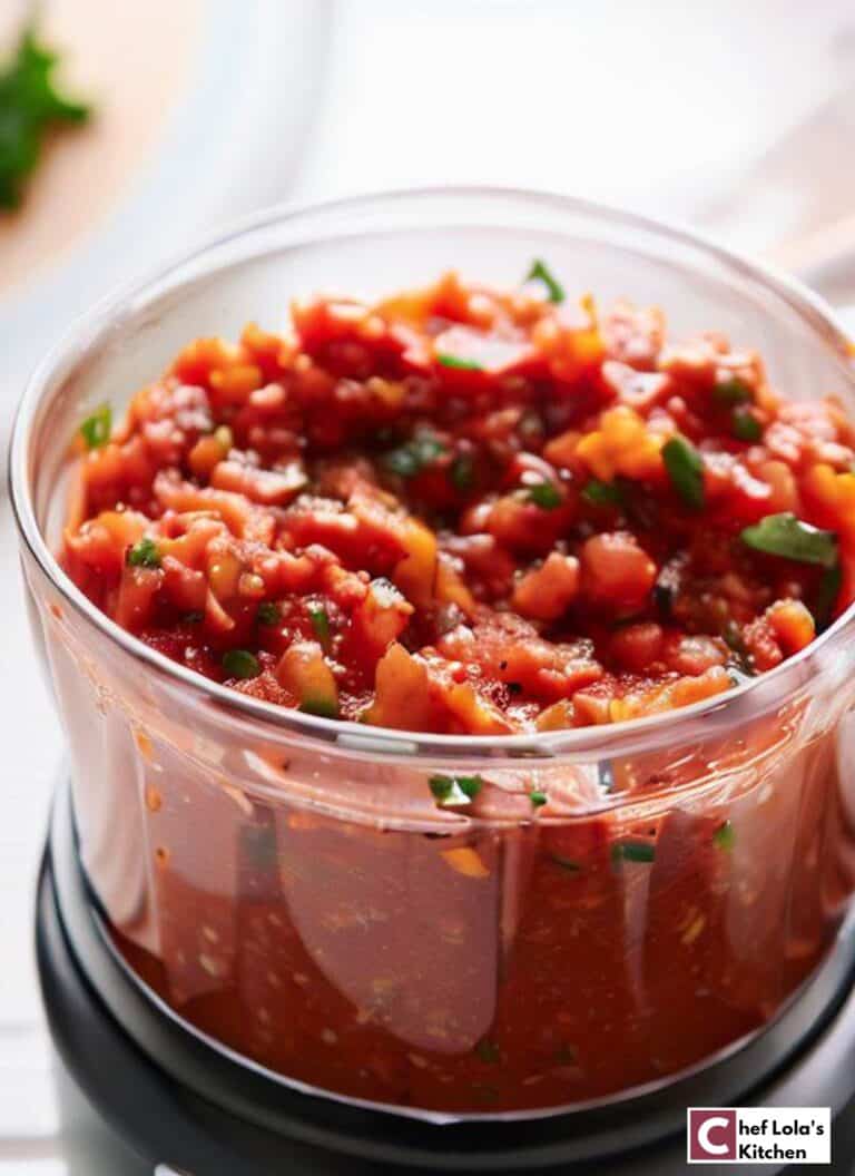 Fresh Homemade Restaurant Style Salsa Recipe - Chef Lola's Kitchen