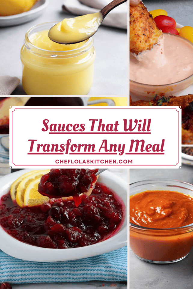 Amazing sauce recipes for you to try out! - Chef Lola's Kitchen