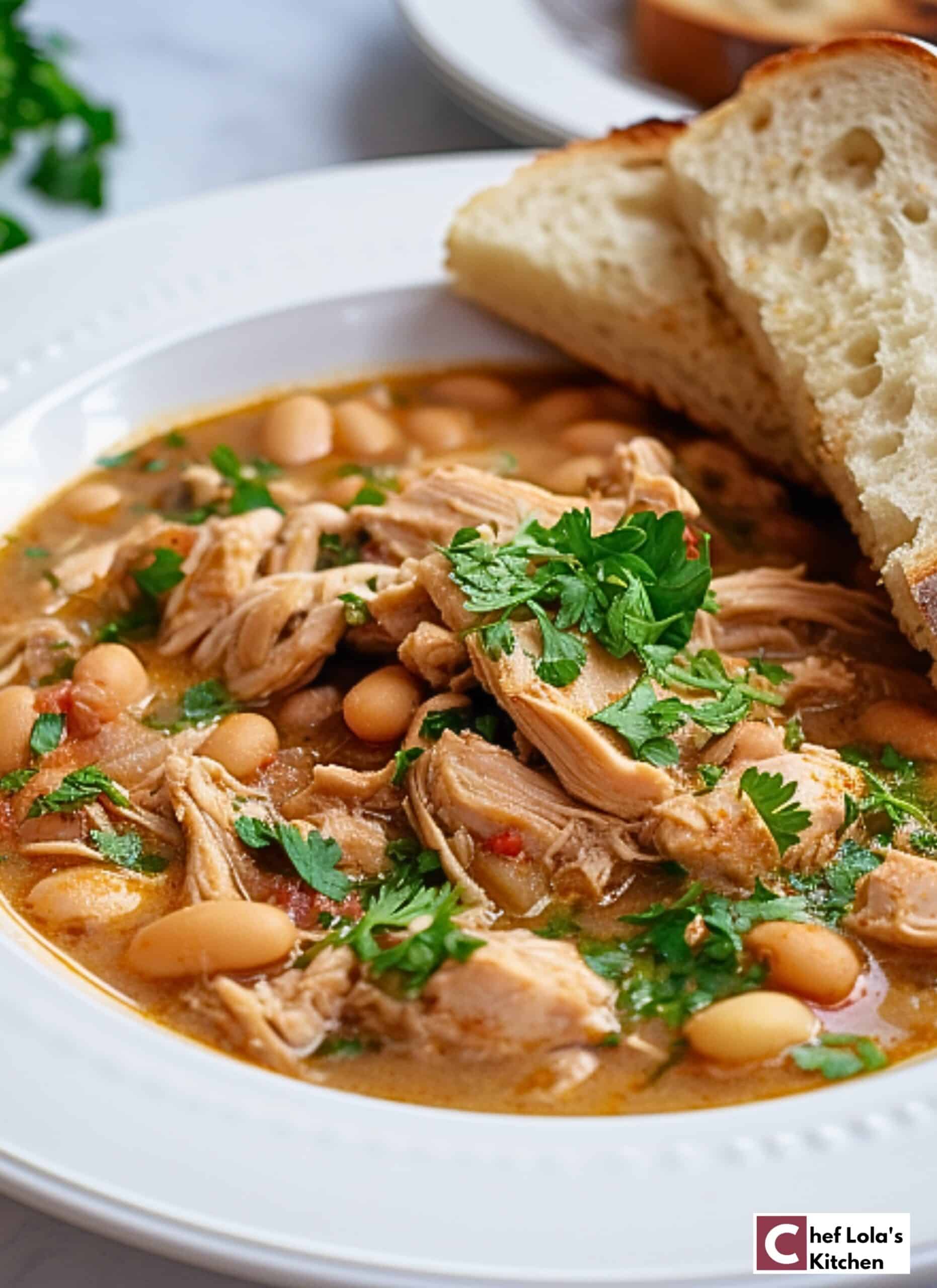 The Ultimate Hearty White Bean Chicken Chili - Chef Lola's Kitchen