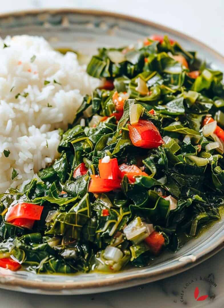 Deliciously Simple Jamaican Callaloo Recipe - Chef Lola's Kitchen