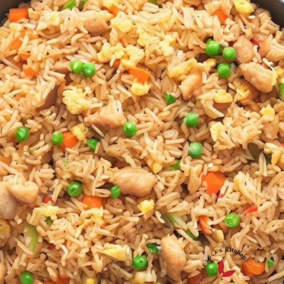 Chicken Fried Rice With Mixed Vegetables | Chef Lola's Kitchen