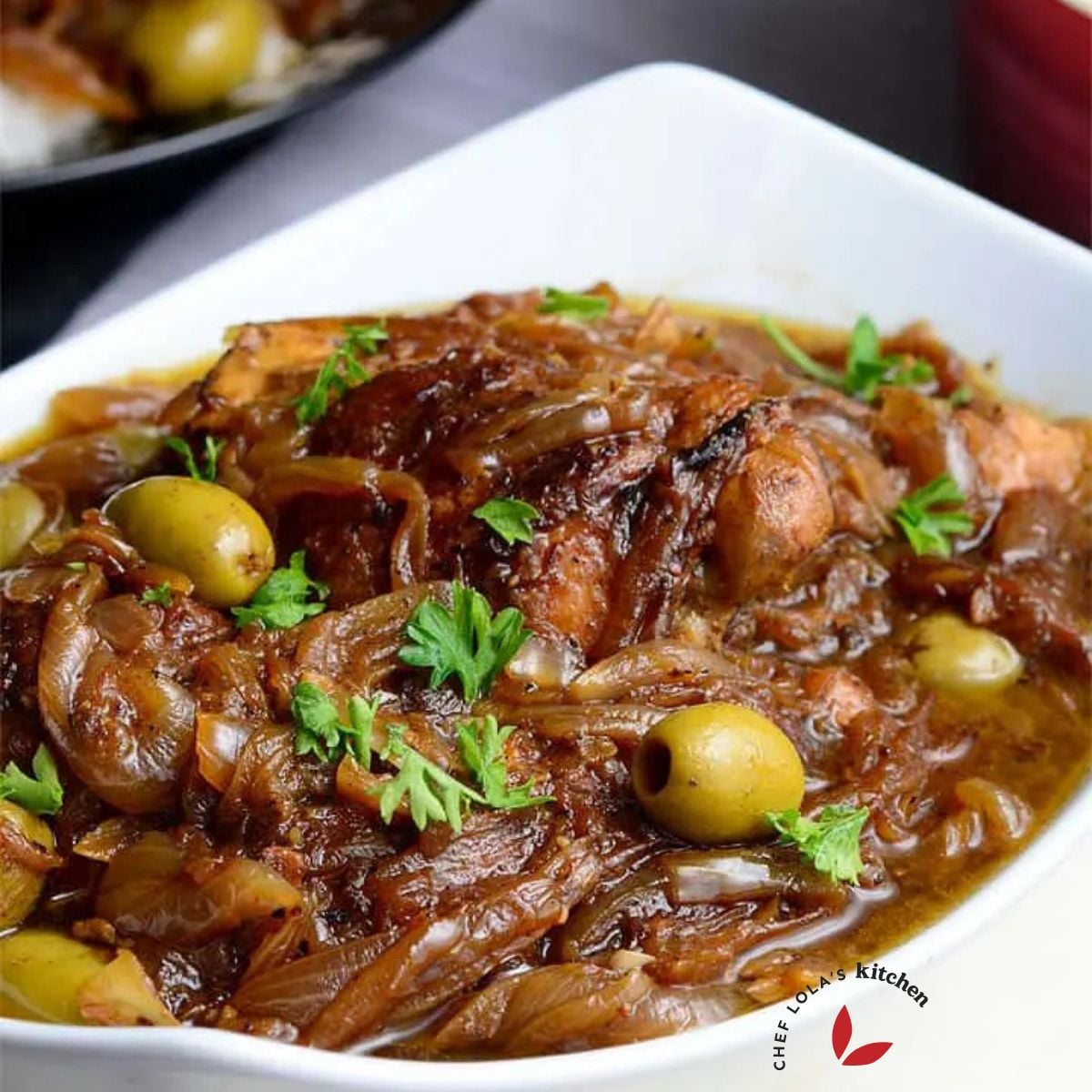 Chicken Yassa - poulet-au-yassa - Chef Lola's Kitchen