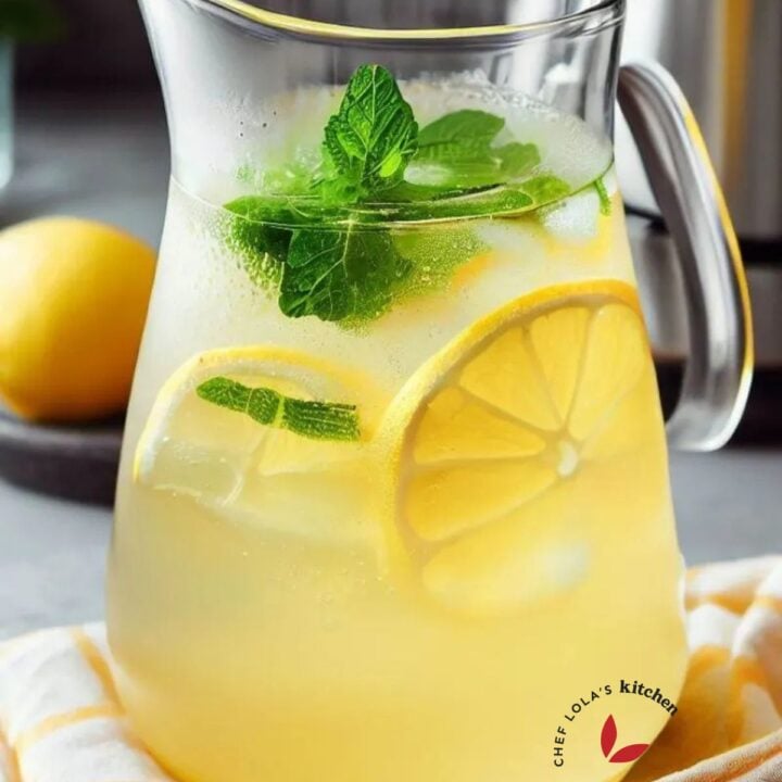 Simple Homemade Lemonade Recipe - Chef Lola's Kitchen