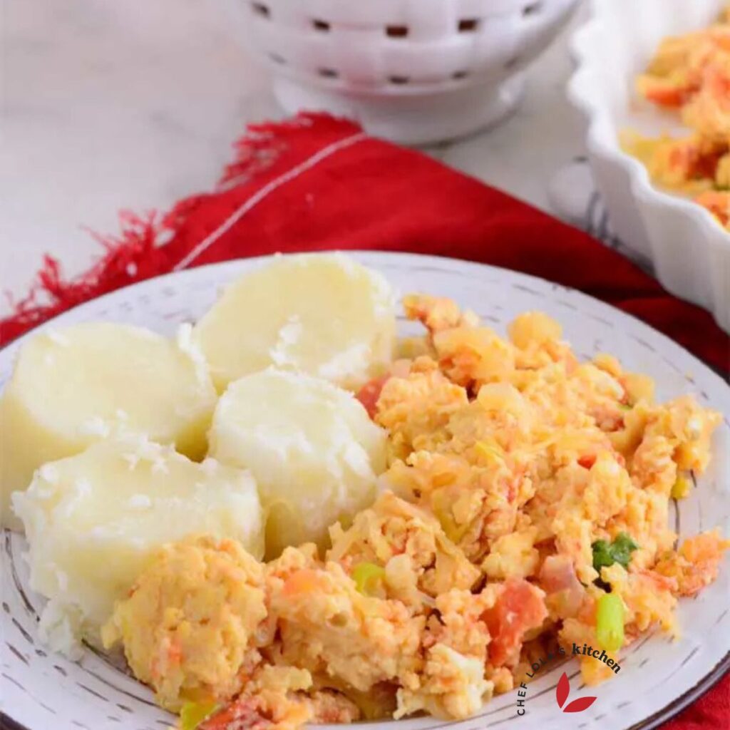 Breakfast Potatoes and Egg Stew - Chef Lola's Kitchen