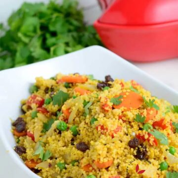 Easy and Delicious Vegetable Couscous - Chef Lola's Kitchen