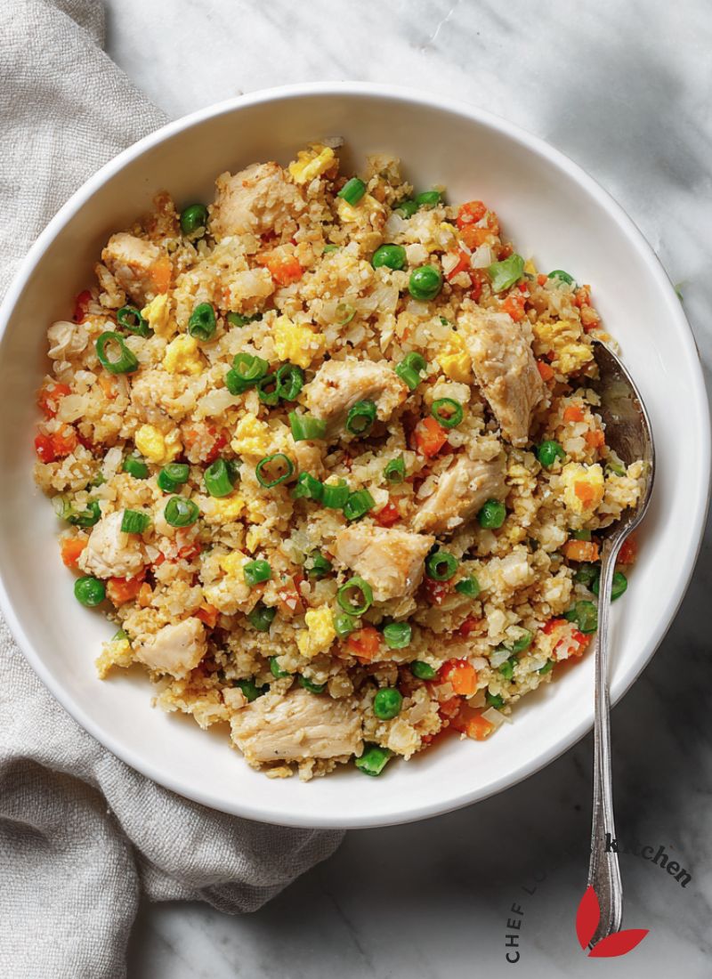 Cauliflower Fried Rice: Quick Low-Carb Dinner - Chef Lola's Kitchen